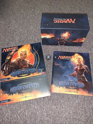 M14 Core Set Fat Pack - Poster/Player's Guide/Box Life Counter & Cards ...