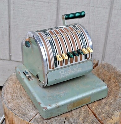 Cash Register, Adding Machines - Paymaster System