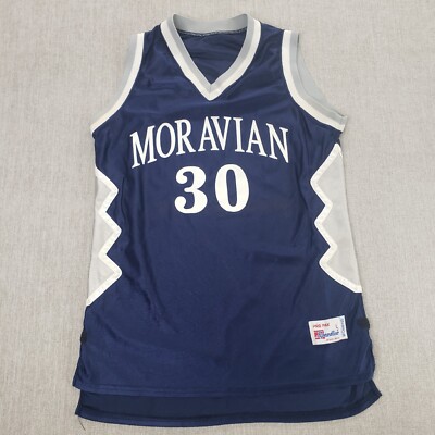 Moravian College Basketball Jersey By Pro Pak Speedline Vintage 90s ...