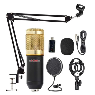 5Core Recording Microphone Podcast Bundle Professional Condenser Mic ...