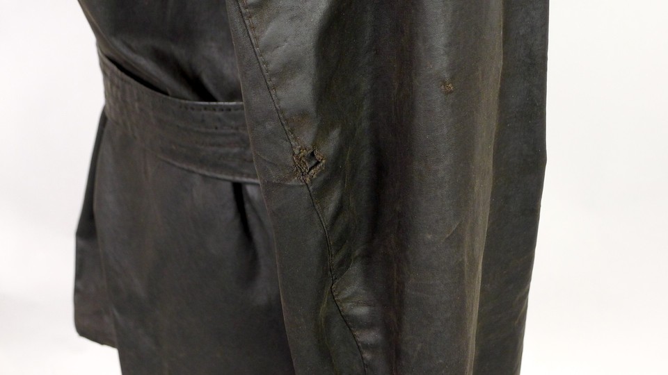 Vintage 1970's Barbour Black International A78 Metro Police Jacket Sz ...