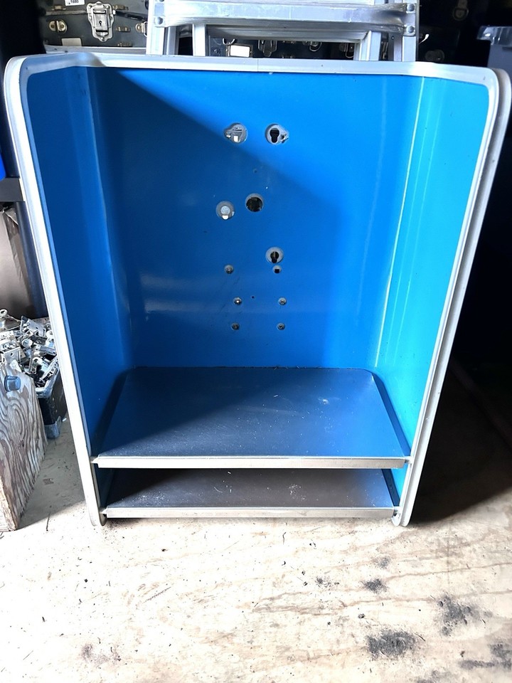 XL Vintage Payphone Kiosk Telephone Phone Blue Box Coin Wall Booth ...