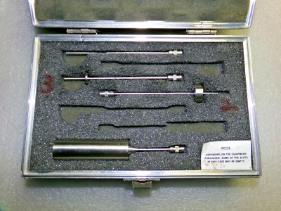 Brookfield Viscometer LV Spindle Set w/Case #61, #62, #63, #64 | eBay