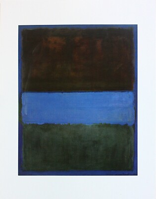 Mark Rothko – No. 61 (Rust and Blue) | eBay