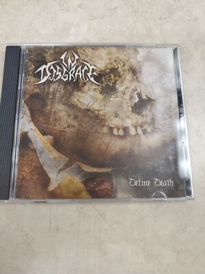 IN DISGRACE " DEFINE DEATHBED 2005 promo copy vg,metal,twilight records ...