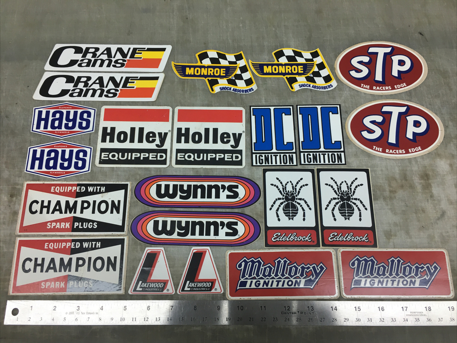 vintage drag racing stickers decals X22 | eBay