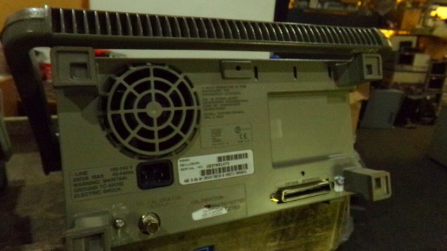 HP 54645D 2 Channel 100 MHz Mixed Signal Digital Oscilloscope and ...