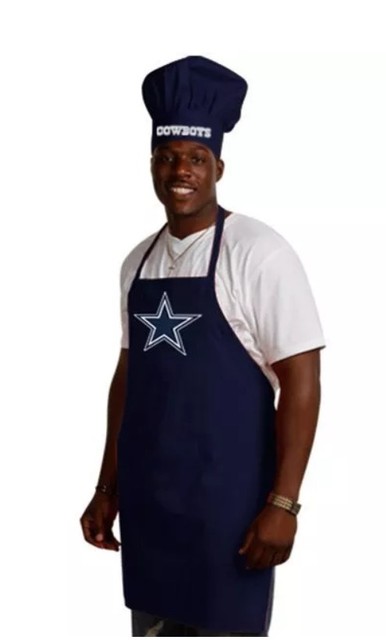 NFL Los Angeles Barbeque Apron and Chefs Hat Set La Rams for sale ...