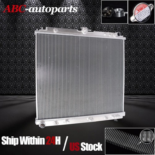 3Rows Aluminum Radiator For 2005-2019 Nissan Frontier V6 4.0 6-Cylinder ...