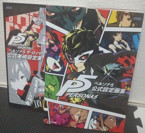 Persona 5 & 5 The Royal Official Design Works P5R Art Book New 2024 | eBay