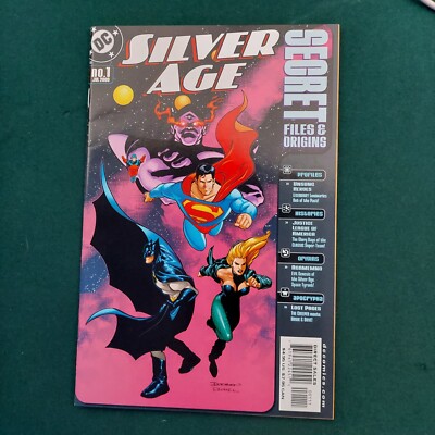 Silver Age Secret Files #1 2000 series DC Modern Age | eBay