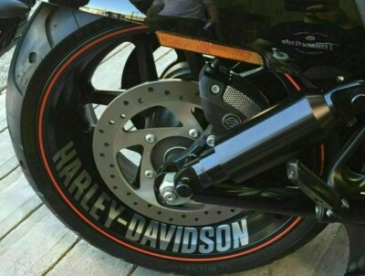 Harley Davidson V Rod Decals - Stickers SET for Front and Rear Wheel | eBay