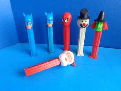 GROUP OF 6 VINTAGE PEZ CANDY CONTAINERS | eBay