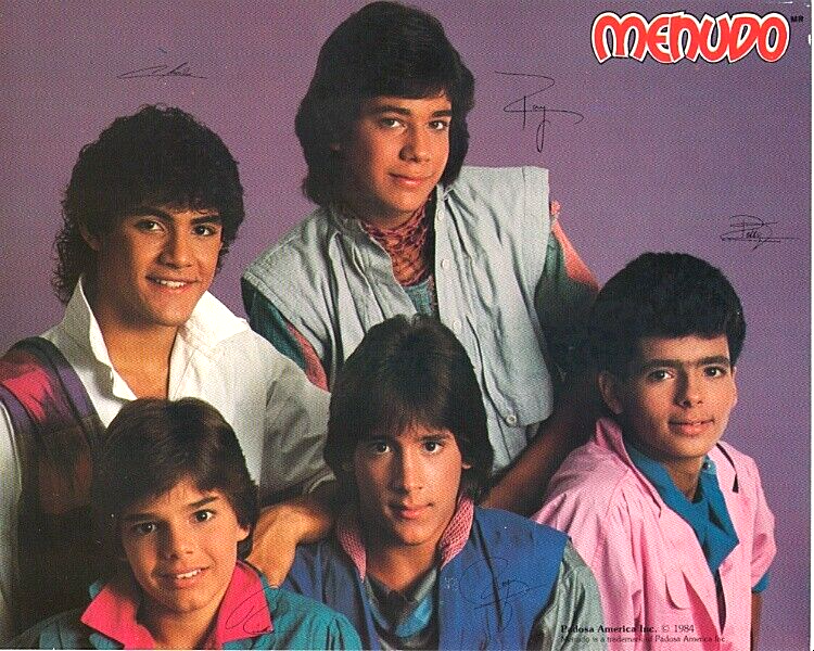 MENUDO boy group 8x10 VINTAGE 80's ORIGINAL fan photo | eBay