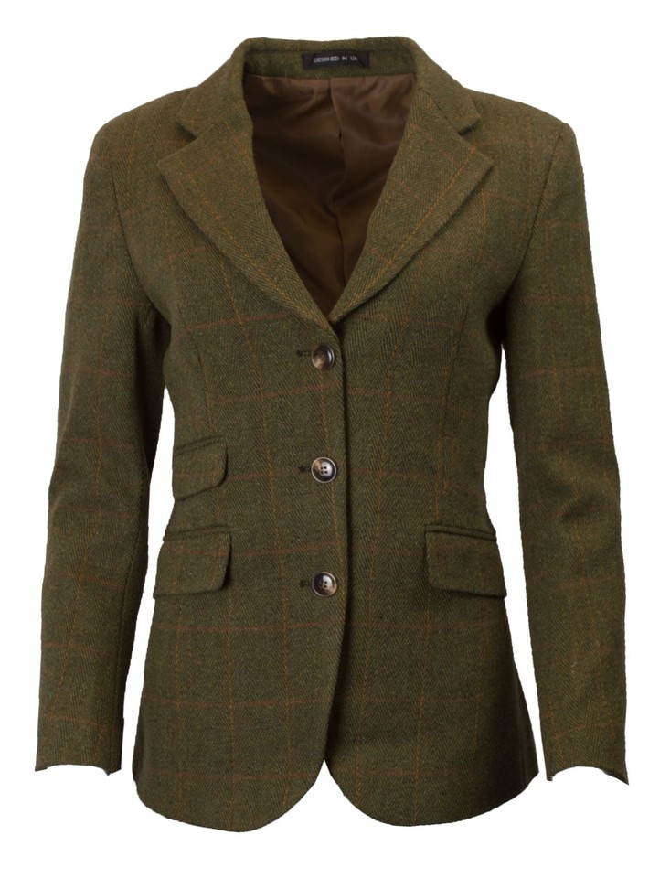 Walker & Hawkes - Ladies Classic Mayland Tweed Country Blazer Jacket | eBay