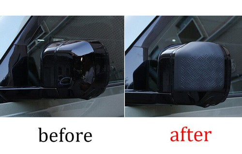 For Land Rover Defender 110 2020-2023 Black Rear View Side Mirror Cover ...