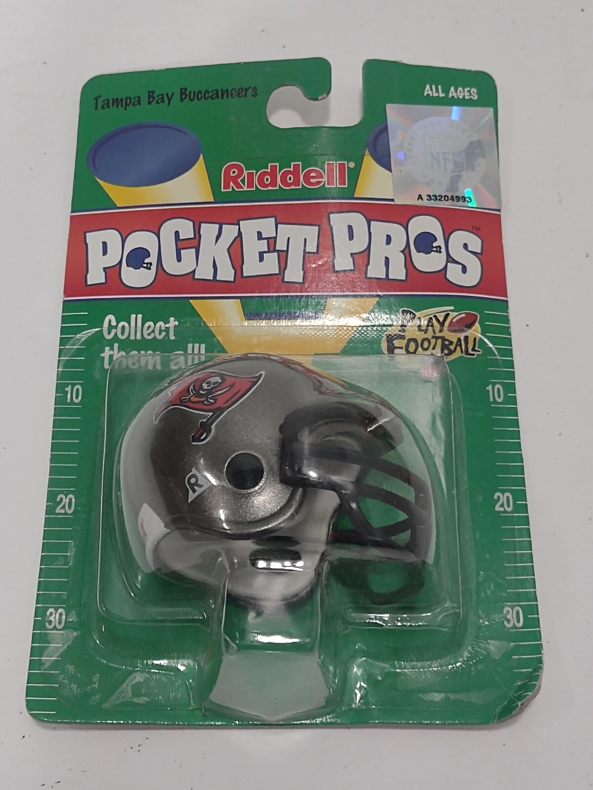 Vintage 1997 Riddell Pocket Pro NFL helmet lot of 8 MOC (Chrome Helmet ...