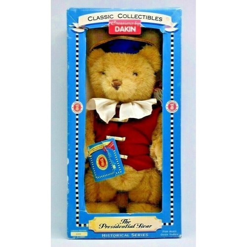 Vtg Dakin Teddy Bear THE PRESIDENTIAL BEAR 2693/5000 Limited Edition in ...