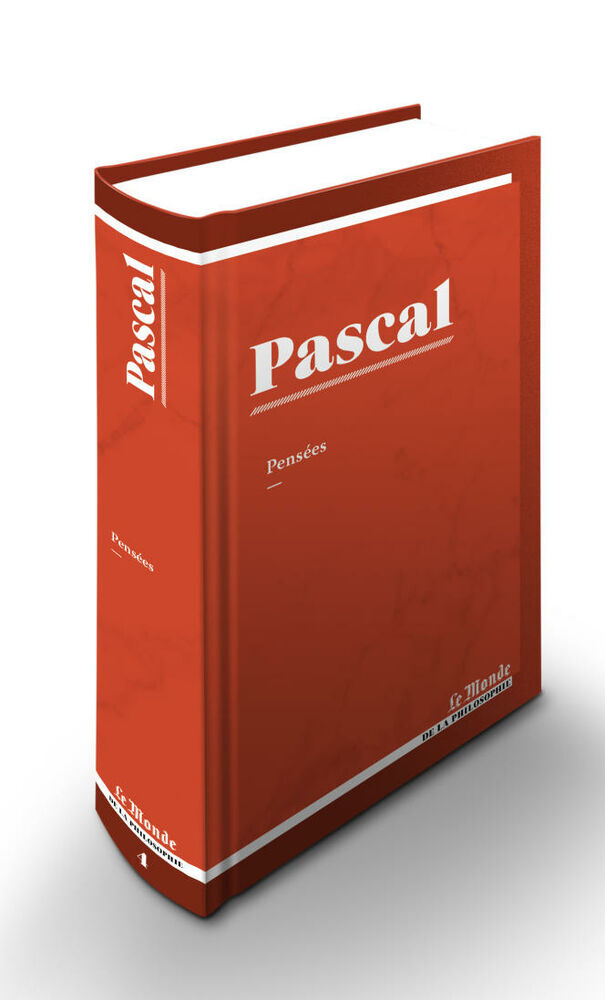 500019855 | Pensées ou le pari de dieu | Pascal | Le monde /flammarion ...