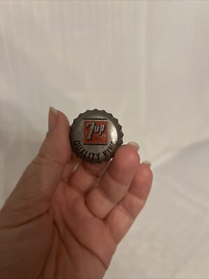 Vintage Collectible Uncrimped 7up Quality King Cork Soda Bottle Cap | eBay