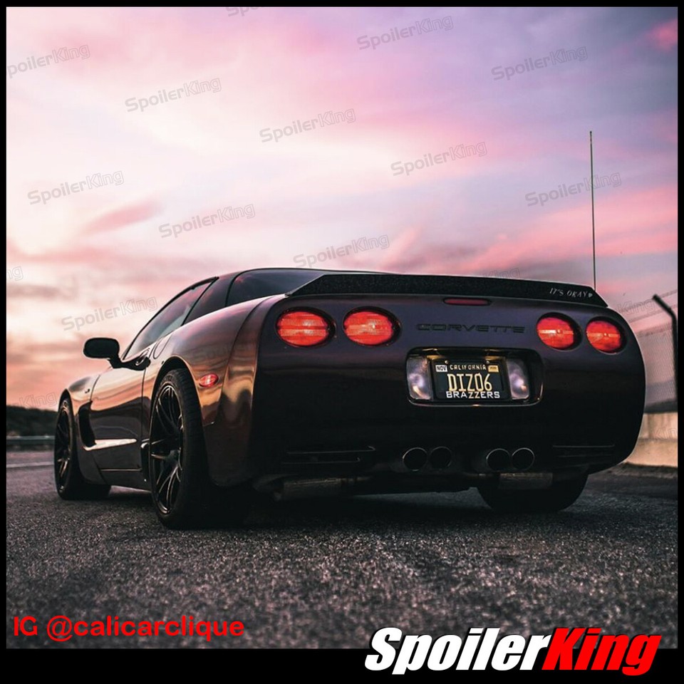 Rear Trunk Spoiler Duckbill Fits Corvette C5 1997-2004 all SpoilerKing ...