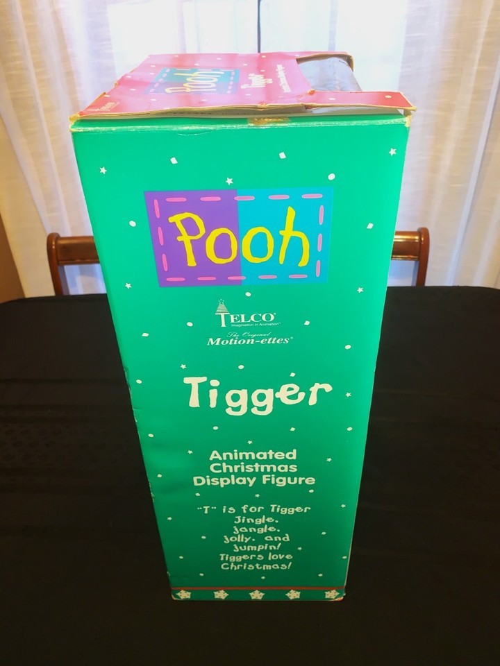 Disney Tigger Animated Animatronic Motion Lighted Christmas Display ...
