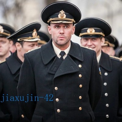 NEW Cold War Era Soviet Navy M69 Replica Winter Black 12 Buttons Woolen ...