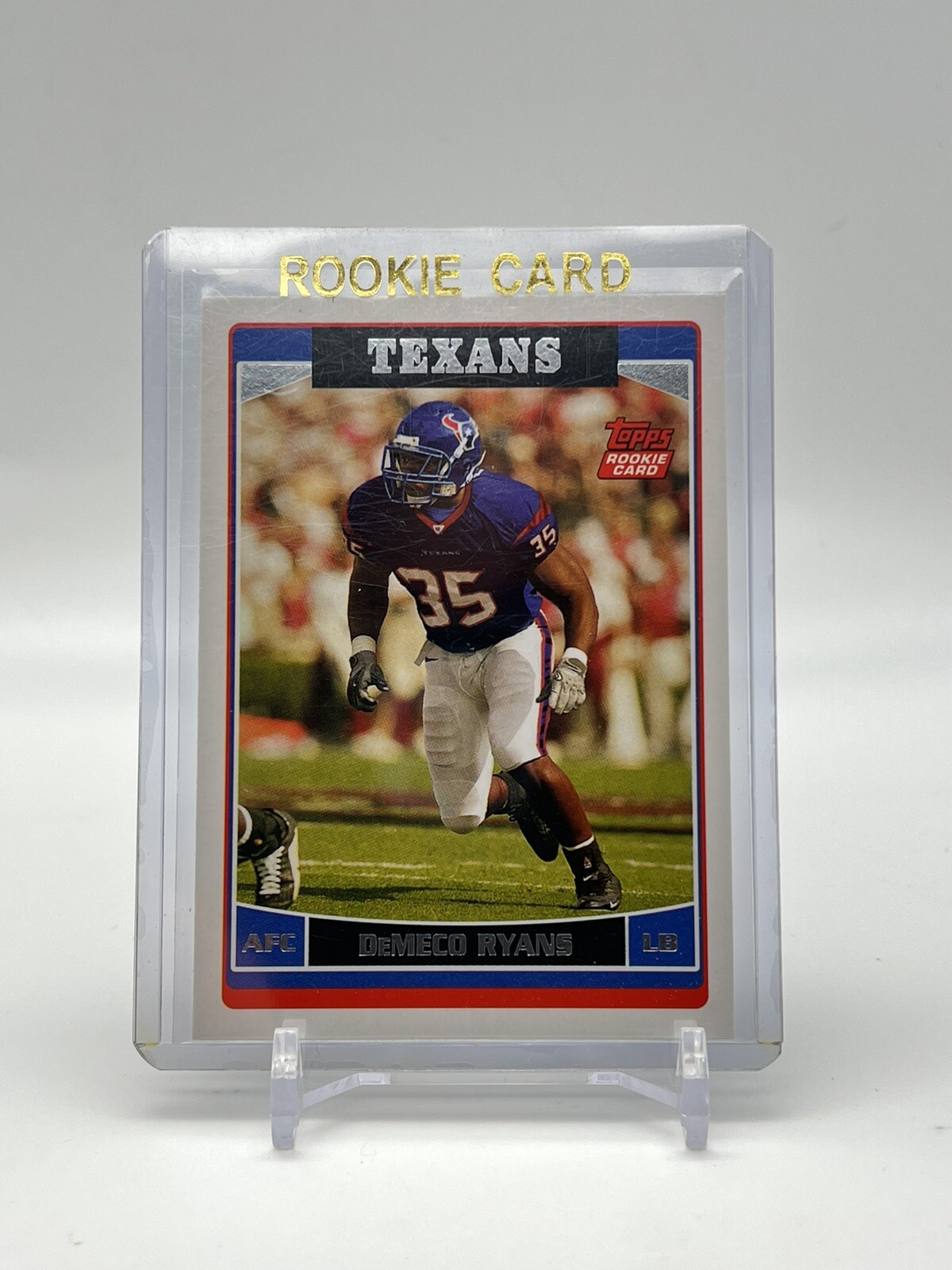 2006 Topps DeMeco Ryans Rookie Card | eBay