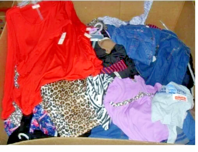 Wholesale Bulk 50 Pieces Mixed Womens, Kids & Teens Clothes Resale ...