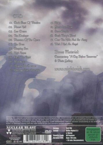 Nightwish - End of An Era [2006]NTSC [DVD] [2005] 727361167820 | eBay