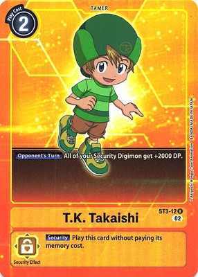 ST12/13 ST3-12 AA R T.K. Takaishi Tamer Alternative Art ST12/13 ST3-12 ...