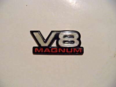 Dodge V8 Magnum Fender Emblem | eBay
