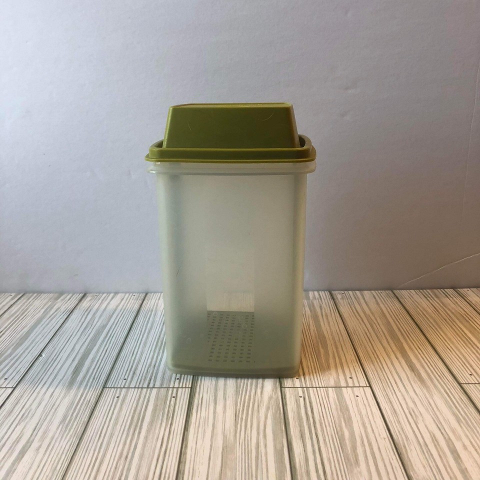 Vtg Tupperware Pickle Keeper Container Pick-A-Deli Clear/Green 3 piece ...