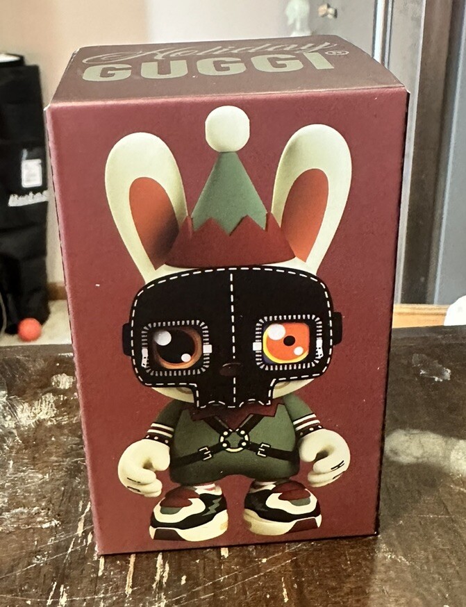 Superplastic Holiday Guggi Dark Green 3.5" Guggimon Vinyl Art Toy ...