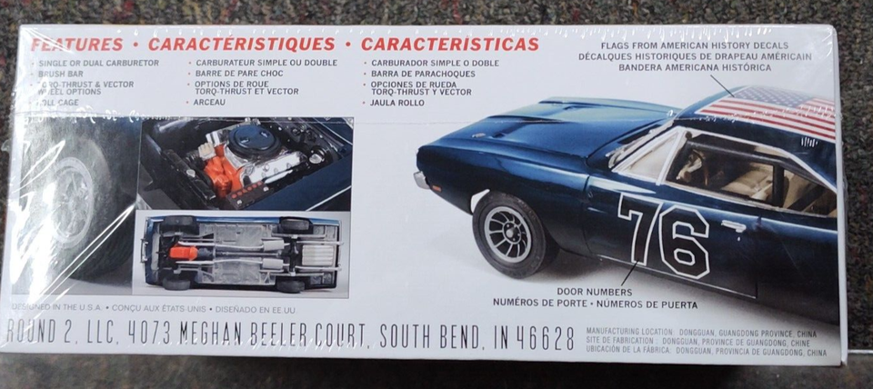 1:25 MPC 878 1969 DODGE CHARGER R/T PLASTIC MODEL KIT NEW IN BOX | eBay