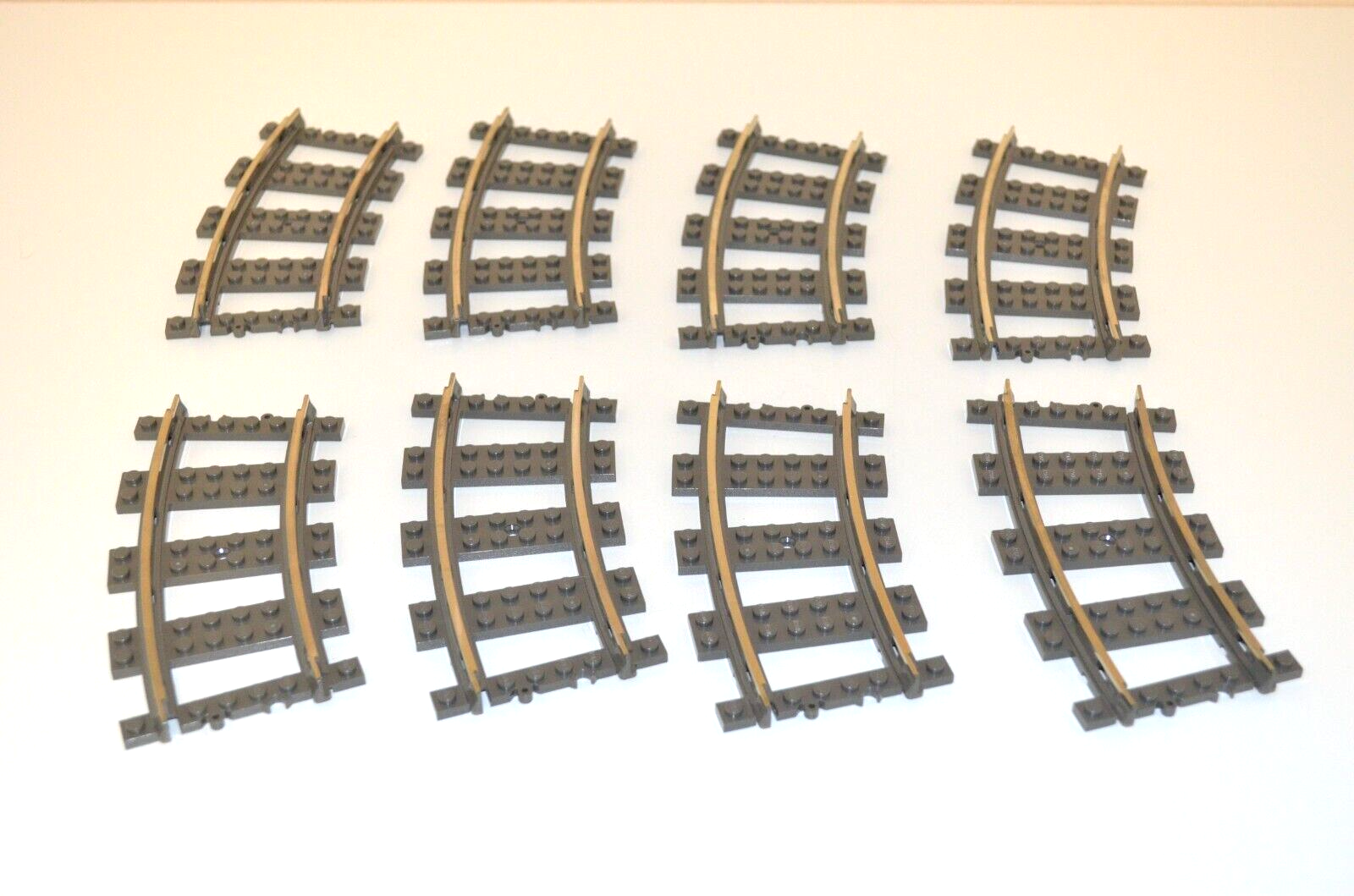 Lego Vintage Train Set #4520, Curved Rails for 9V Trains, Produced in ...