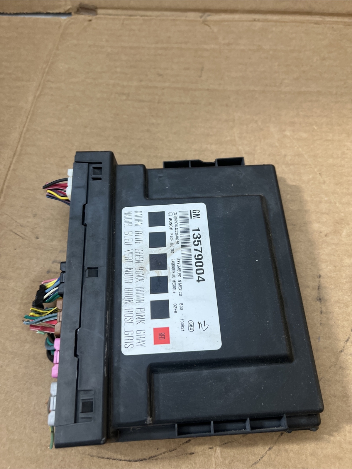 2011 Cadillac SRX Body Control Module Computer BCM OEM 13579004 for ...
