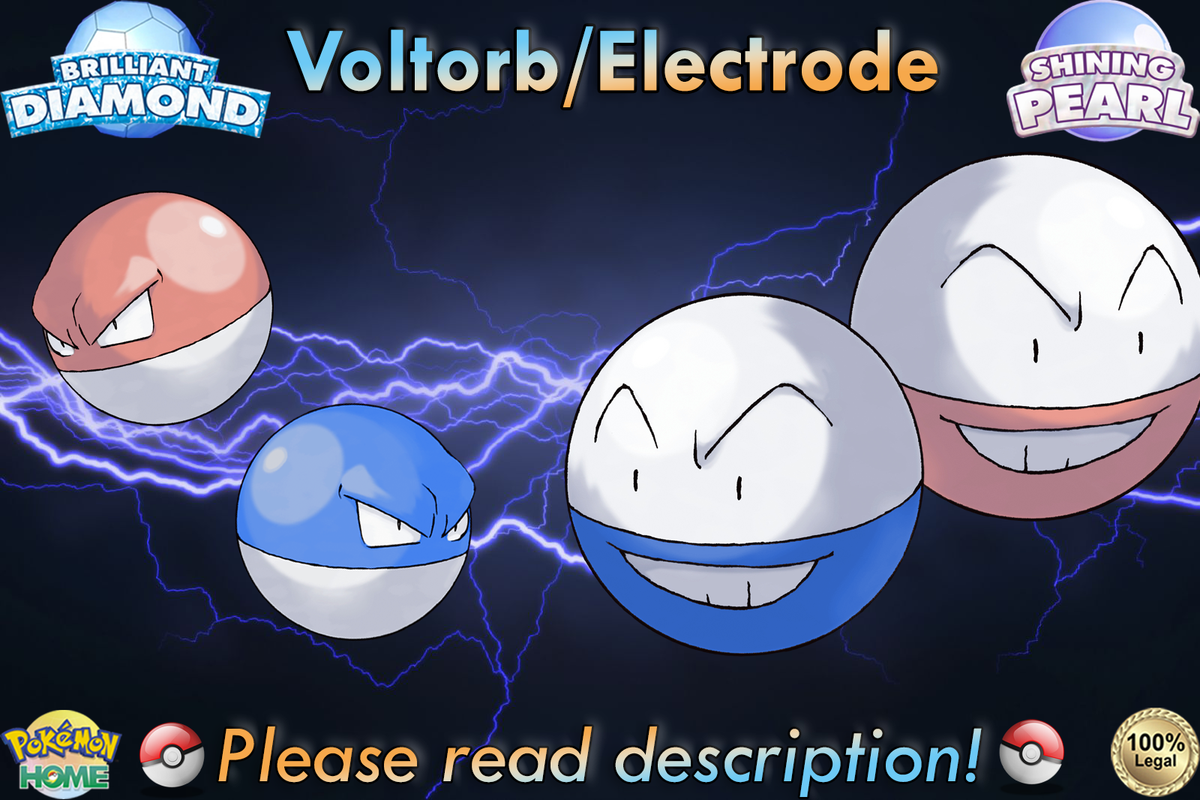 Electrode Evolution Of Voltorb Pokemon Pokemon Fan