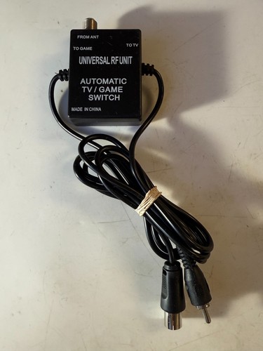 Universal RF Unit Adapter - Automatic TV/Game Switch SNES, NES ...