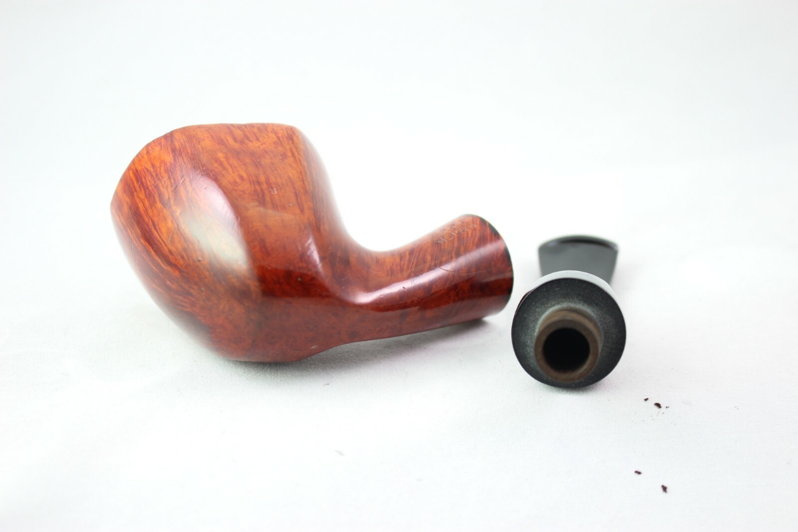 Pfeife, Pipe, Pipa BARI MODERN, Hand Made, in Denmark ,9 mm Filter, Top ...
