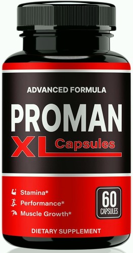 Proman XL Capsules for Men, Pro Man XL Me Pills, Male Enhancement 60ct ...