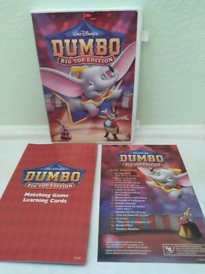 Dumbo (DVD, 2006, Big Top Edition - Special Edition) Card Game Sealed ...