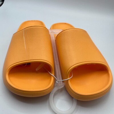 Orange Sandals Slides Foam Wild Fable Size 7 Women's | eBay
