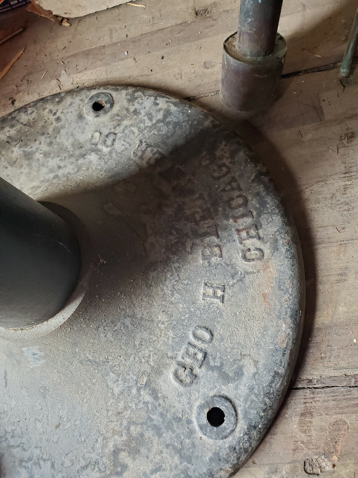 Antique Reamer Drive Machine Geo H Blettner Chicago | eBay