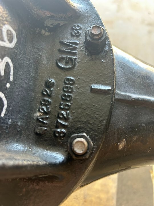 1958 Chevrolet Rebuilt Open Rear End 3.36 NON POSI Third Member | eBay