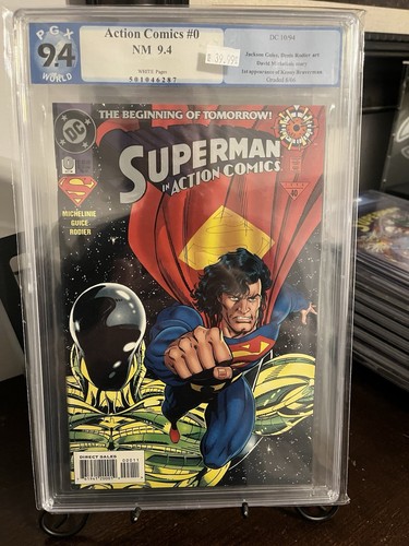 ACTION COMICS # 0 (Superman, OCT 1994) PGX 9.4 | eBay