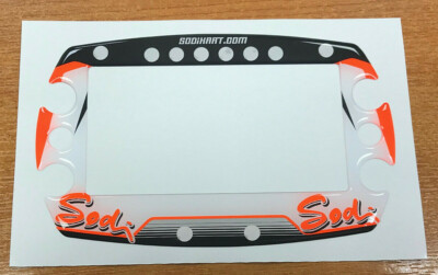 SODI STYLE GEL STICKER FOR ALFANO 6 LAP TIMER - KARTING | eBay