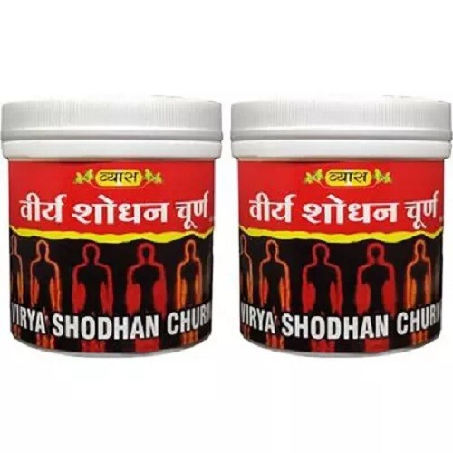 Churne Vyas Virya Shodhan (100 g, paquet de 3 aide à améliorer la ...