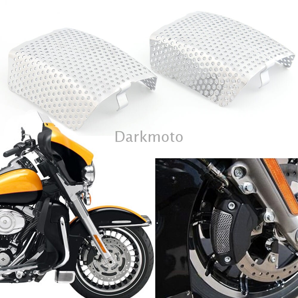 Chrome Brake Caliper Insert Cover For Harley-Davidson Touring Models ...