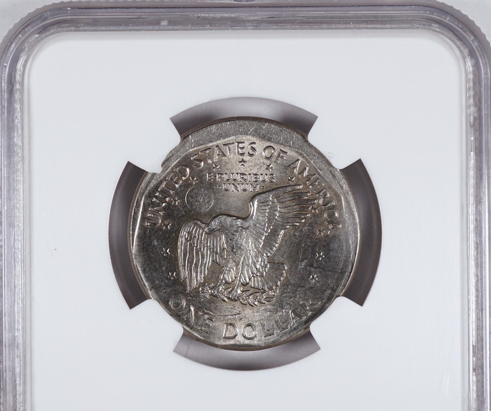 1979 $1 Broadstruck off Center SBA Dollar Mint Error coin NGC MS64 | eBay